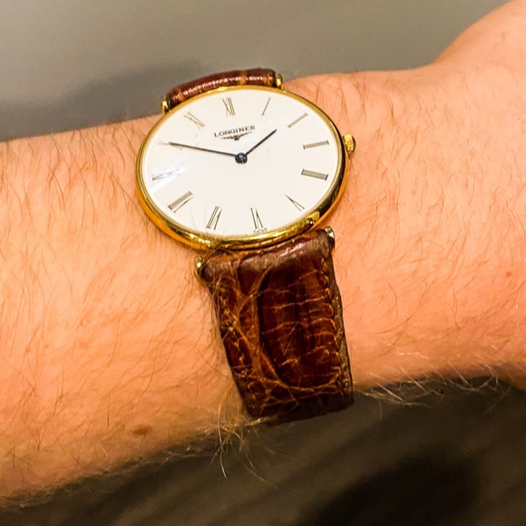 Longines | Accessories | Longines 99235 Vintage Gents Slim Dress Watch ...